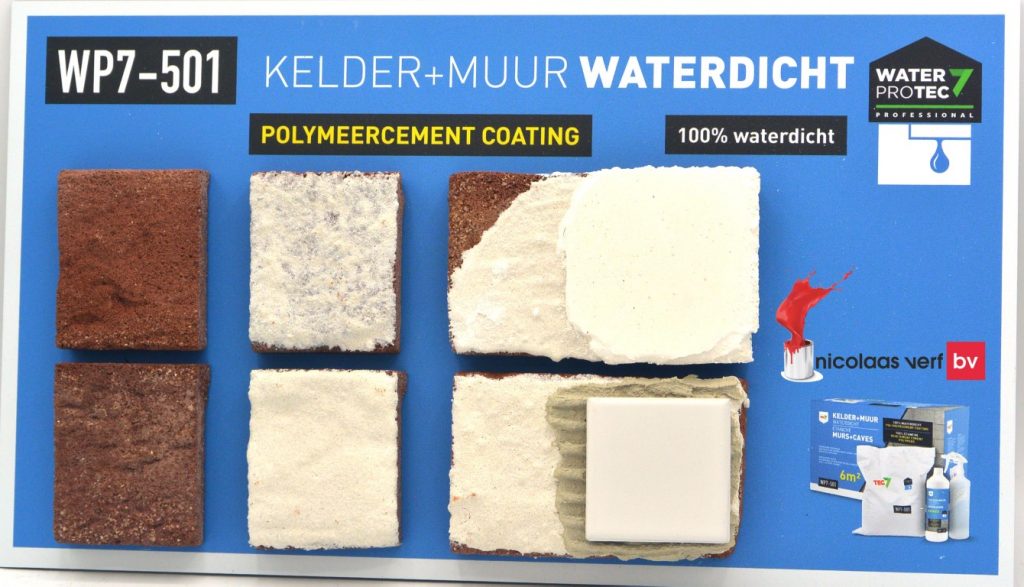 Tec7 Pakket Kelder en Muur Waterdicht | Nicolaas Verf